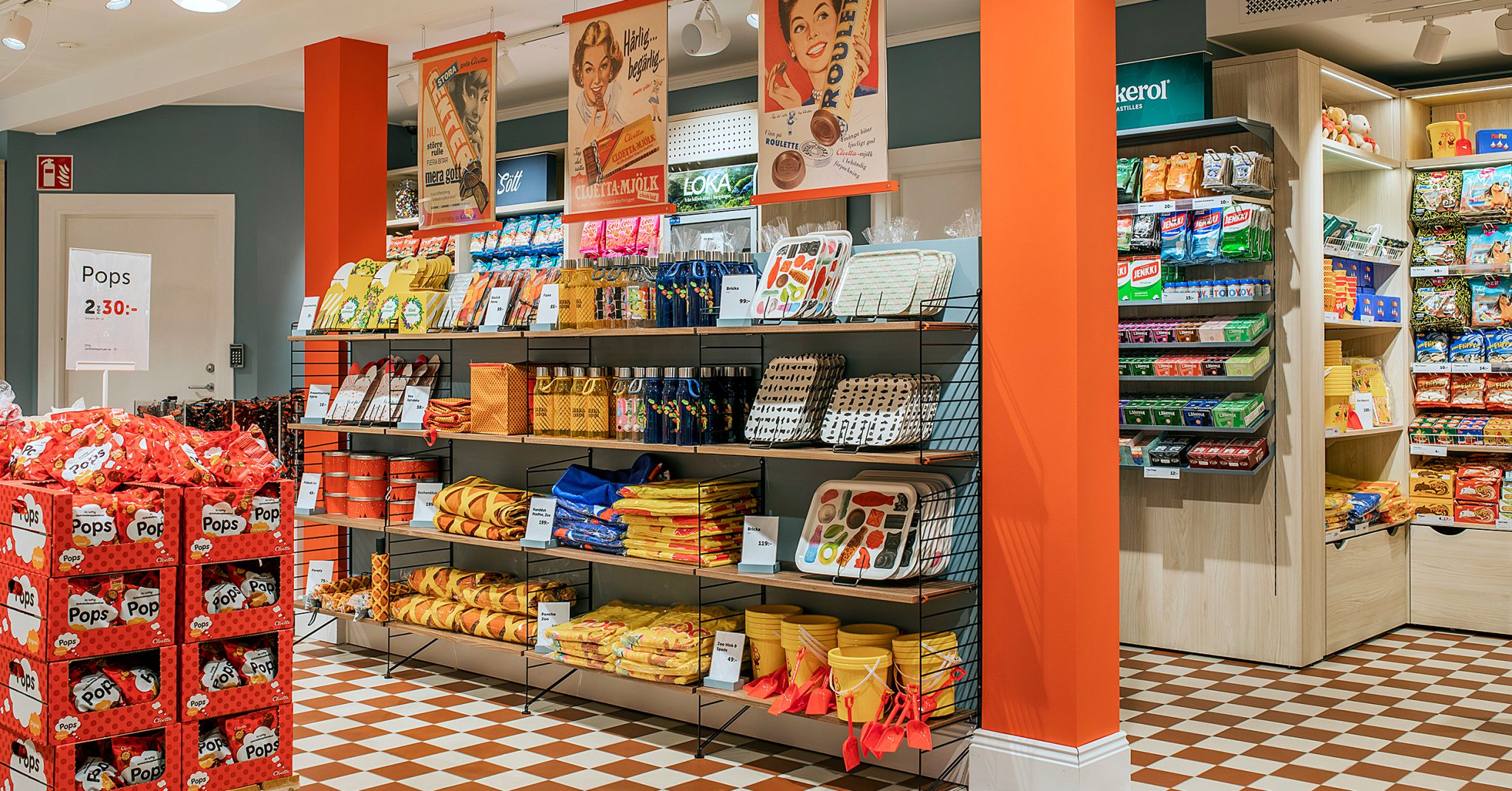 SRC utvecklar 50-tals inspirerad godisbutik för Cloetta – Scandinavian ...